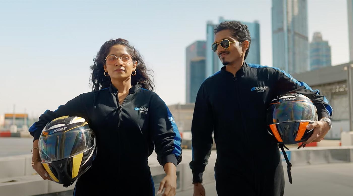 Jamie and Jesse Lever Take a 'Spin Around Dubai' Via MX Studios Mini ...